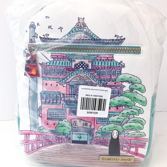 Studio Ghibli | Bags | Studio Ghibli Spirited Away Backpack Bathhouse ...